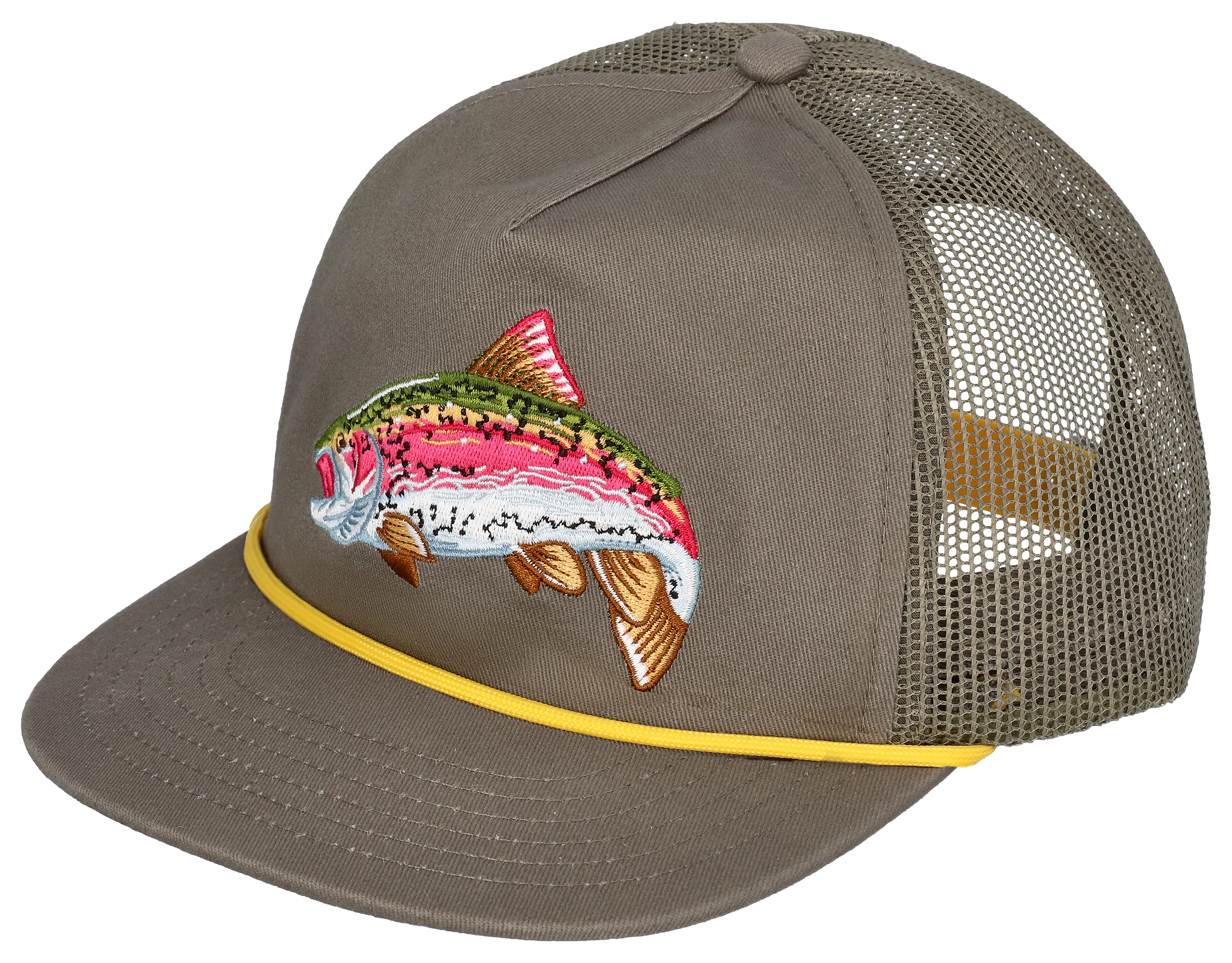 Bass Pro Shops Embroidered Trout Mesh Snapback Cap | Cabela's